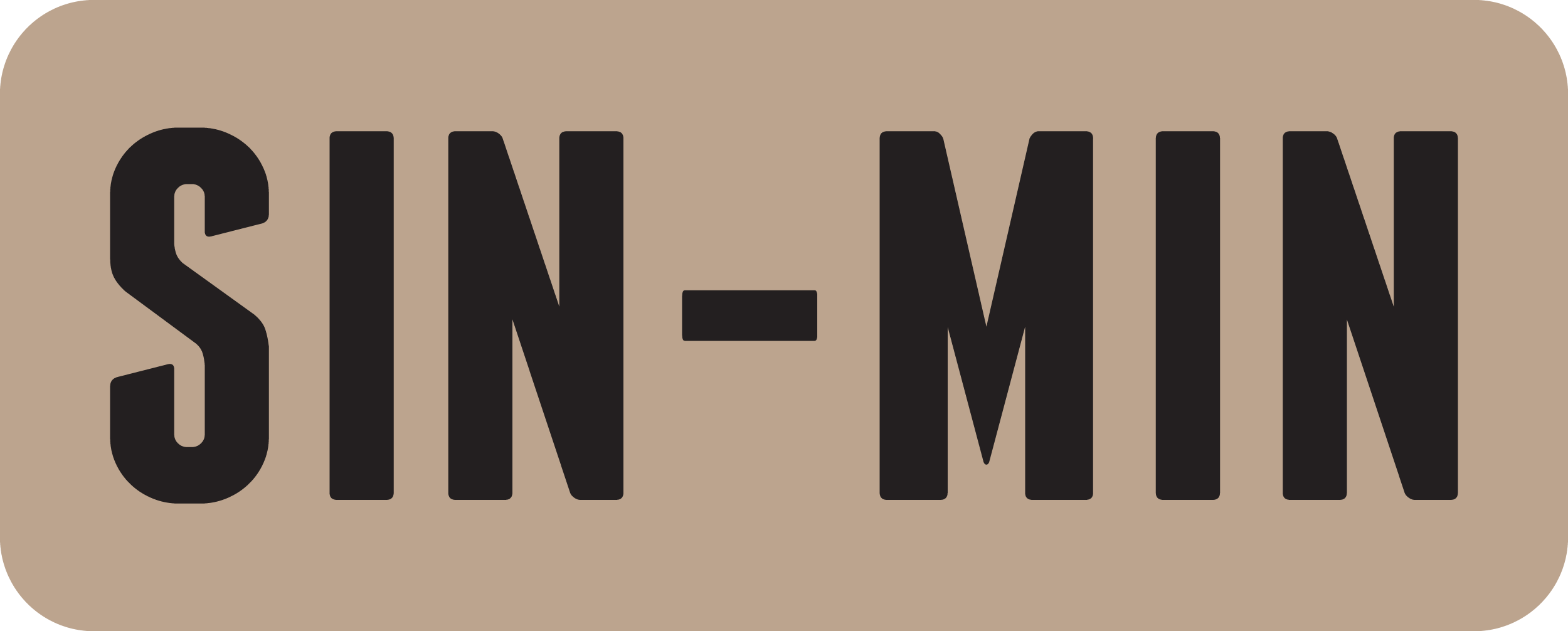 SIN-MIN | Crafted in Ventura, California